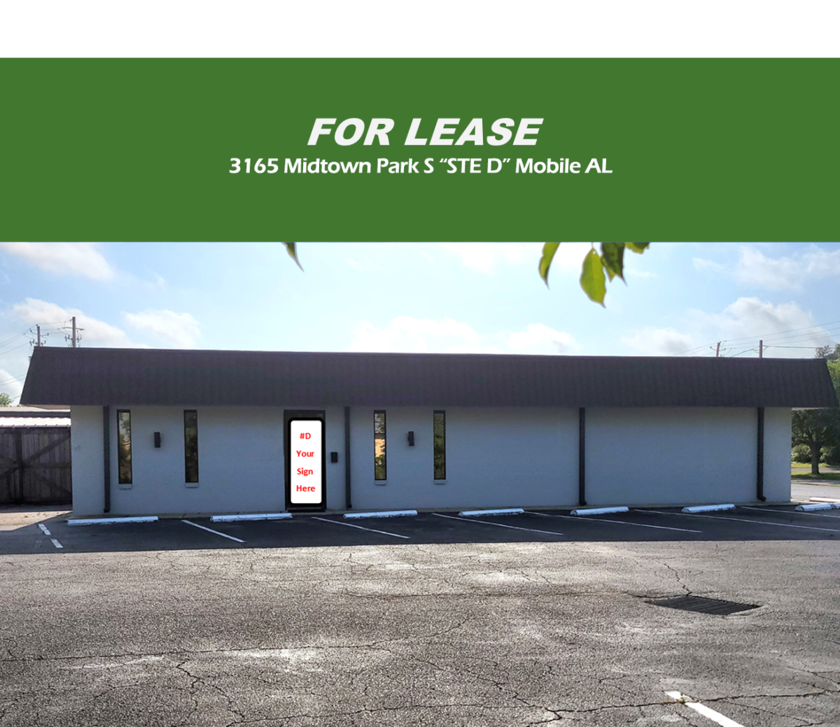 Retail Space For Lease - Midtown For Lease Mobile AL